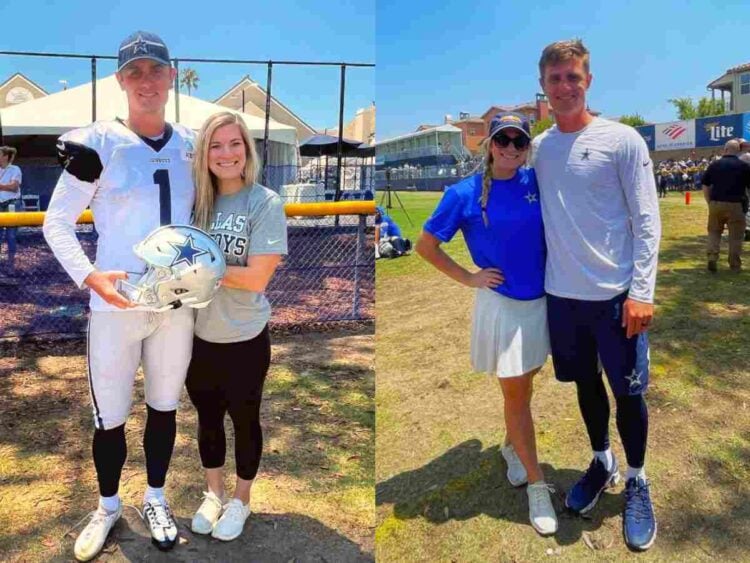 Cowboys kicker Brandon Aubrey credits wife for his massive career shift ...