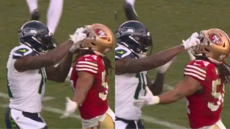 WATCH: Seahawks WR DK Metcalf gets into vicious fight with 49ers' Fred ...
