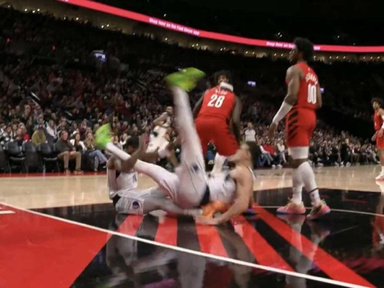 WATCH: "240-pound man landing directly on the leg" - Kyrie Irving's ...