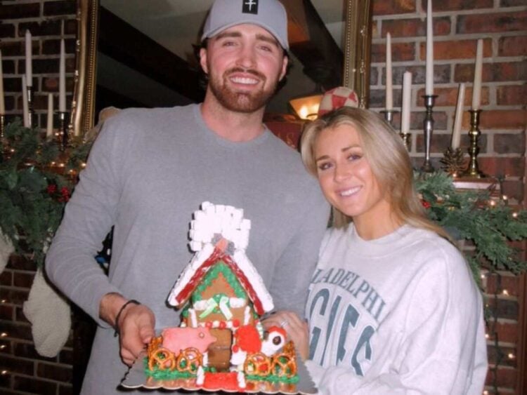 Riley Gaines shares pictures on social media with husband Louis Barker ...