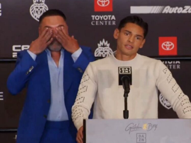 "Ryan grew some balls" - Ryan Garcia PUBLICLY FIRES at promoter Oscar ...
