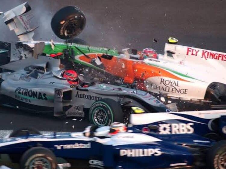 Top 10 crashes in Formula One history
