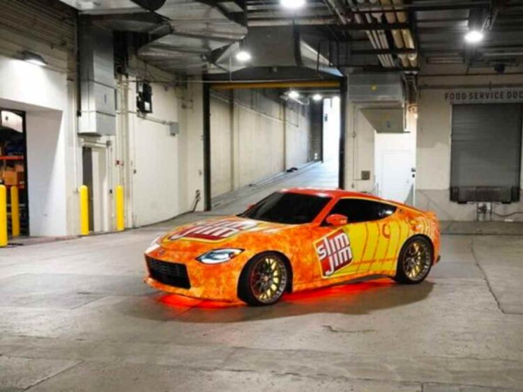 WWE's specially customized Slim Jim Nissan Z car stolen