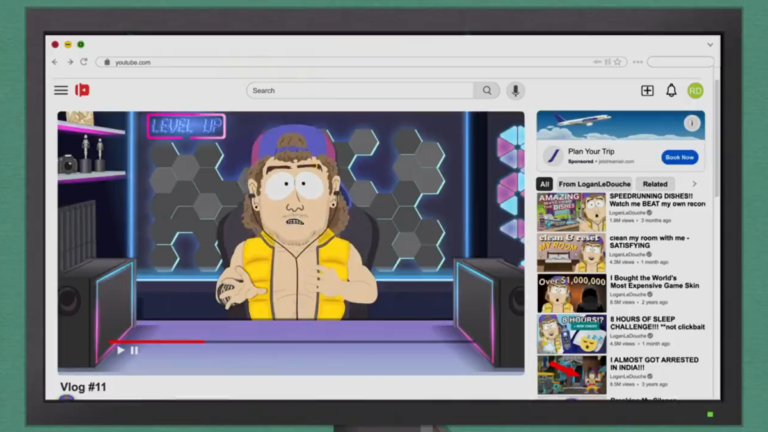 Watch Tv Show South Park Makes Hilarious Parody Of Wwe Superstar Logan