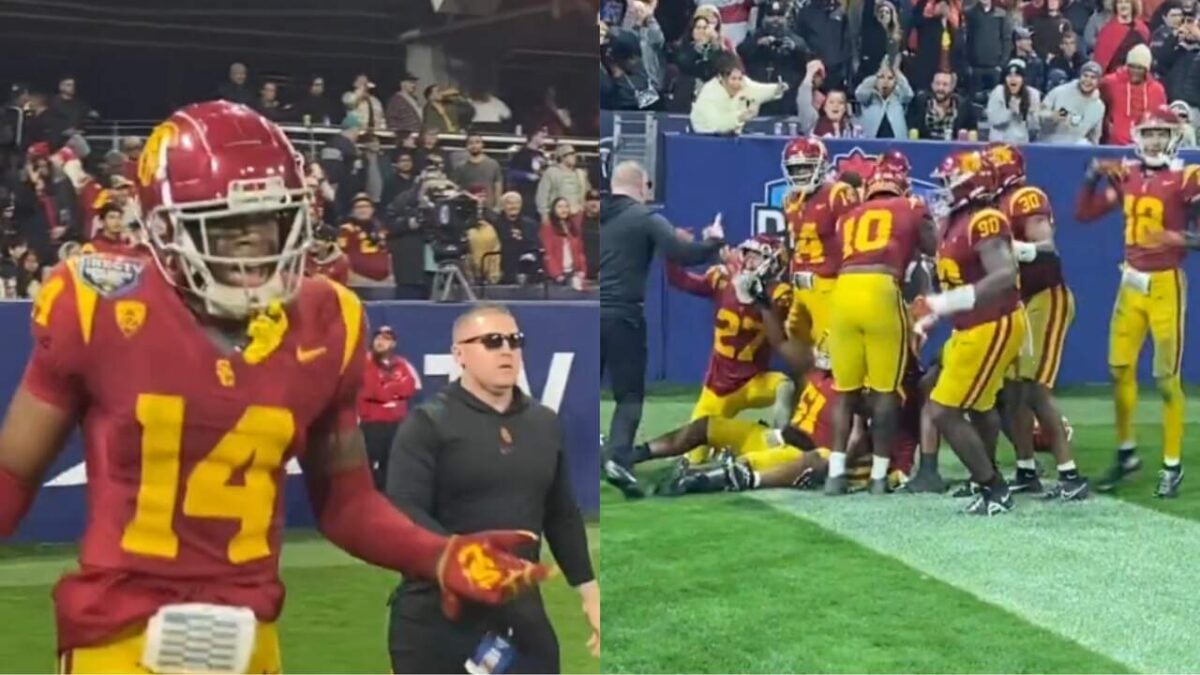 WATCH: USC players fire indirect shots at Caleb Williams by shouting ...