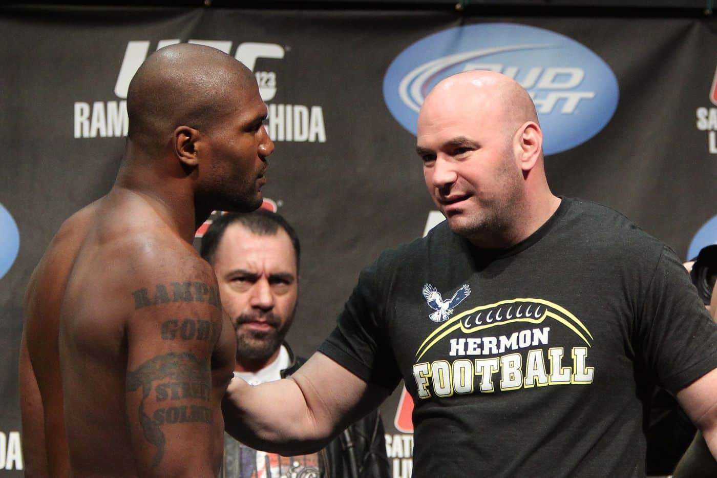 "I cried," Legend Rampage Jackson reveals being 'emotional' when Dan ...
