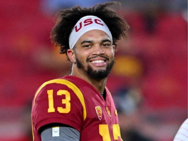 Caleb Williams compares his size to Aaron Rodgers hours after declining ...