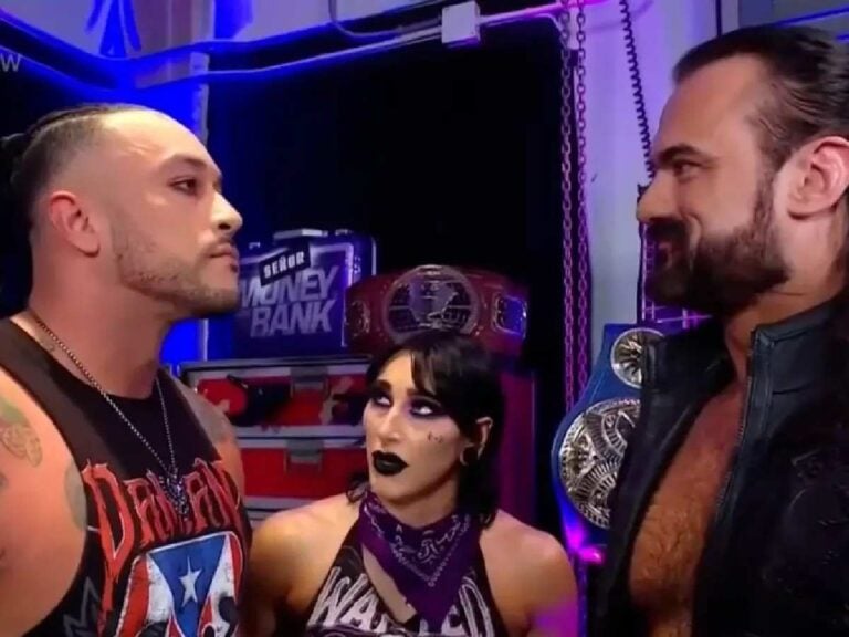 Rhea Ripley takes massive shot at Damian Priest after his loss against Drew McIntyre on Raw