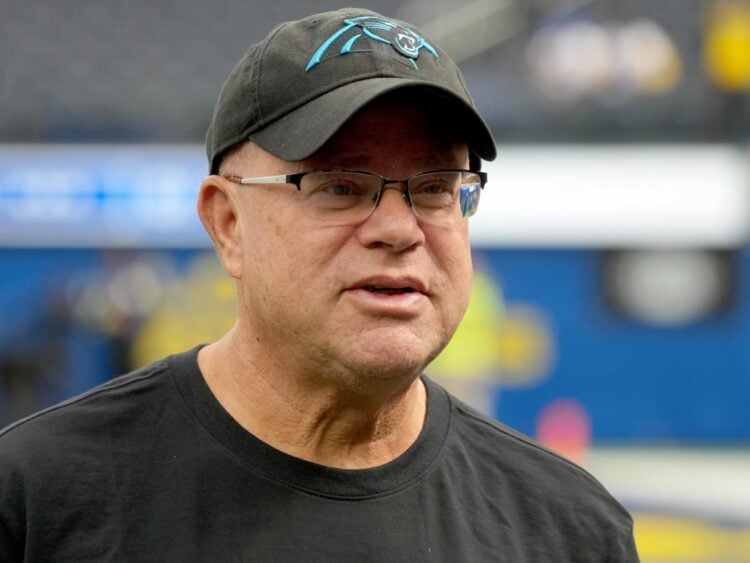WATCH: Panthers owner David Tepper throws his drink in frustration at a ...