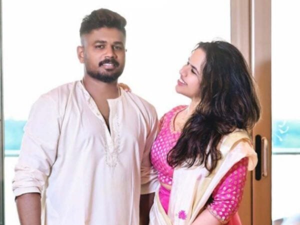 Who is Sanju Samson's wife Charulatha Ramesh?