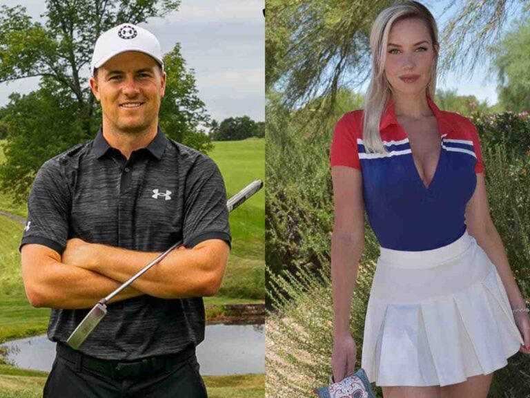 WATCH: Bryson DeChambeau and Paige Spiranac's PLAYFUL golf encounter ...