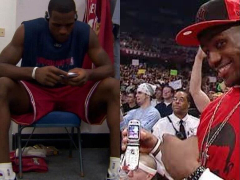 WATCH: "He was balling in CD era" - RARE clip of LeBron James using ...
