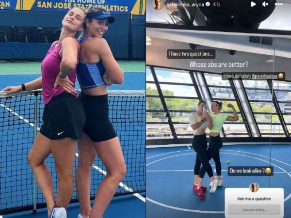 Aryna Sabalenka and Paula Badosa give off 'bestie goals' with a ripped ...
