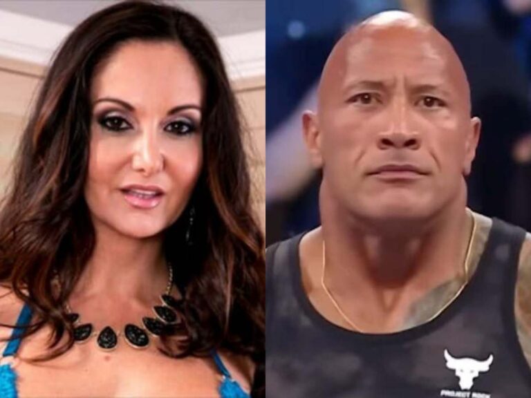 Adult film star hits back at fans for sending death threats to The Rock ...