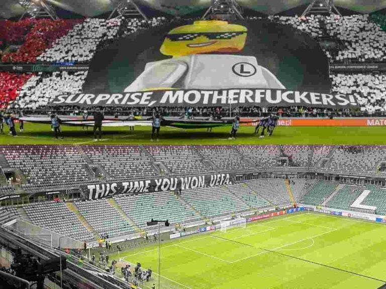 "Too good!" - Fans HAIL Legia Warsaw ultras' 'Surprise Motherf*ckers ...