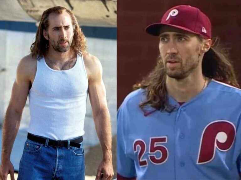 "Alt universe Nic Cage" - Fans HILARIOUSLY compare pitcher Matt Strahm ...