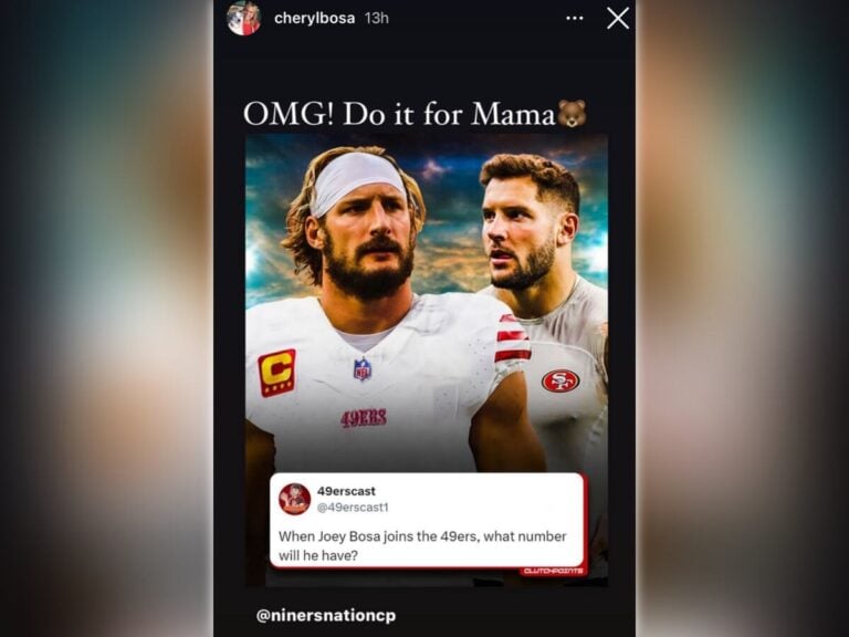 "Do it for mama," Bosa brothers' mom Cheryl pleads for her sons' Joey ...