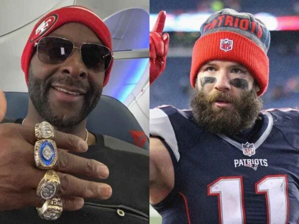 Jerry Rice finally breaks silence on Julian Edelman allegedly trying his Super Bowl rings while ...