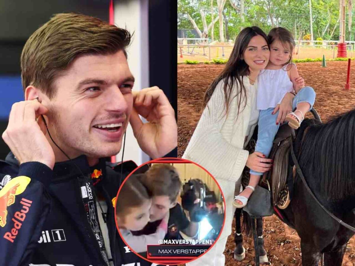 WATCH: Max Verstappen shares a heartwarming hug with Kelly Piquet's daughter Penelope on live stream
