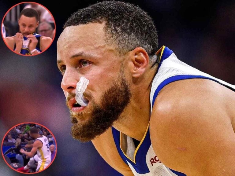 WATCH: 'Emotional' Stephen Curry in tears and kicks chairs after ...