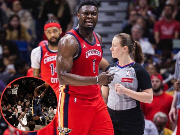 WATCH: Zion Williamson, who weighs around 284 pounds, takes a giant ...
