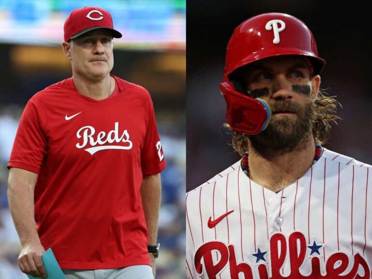 "He absolutely beat us tonight," Reds manager David Bell lauds Bryce ...