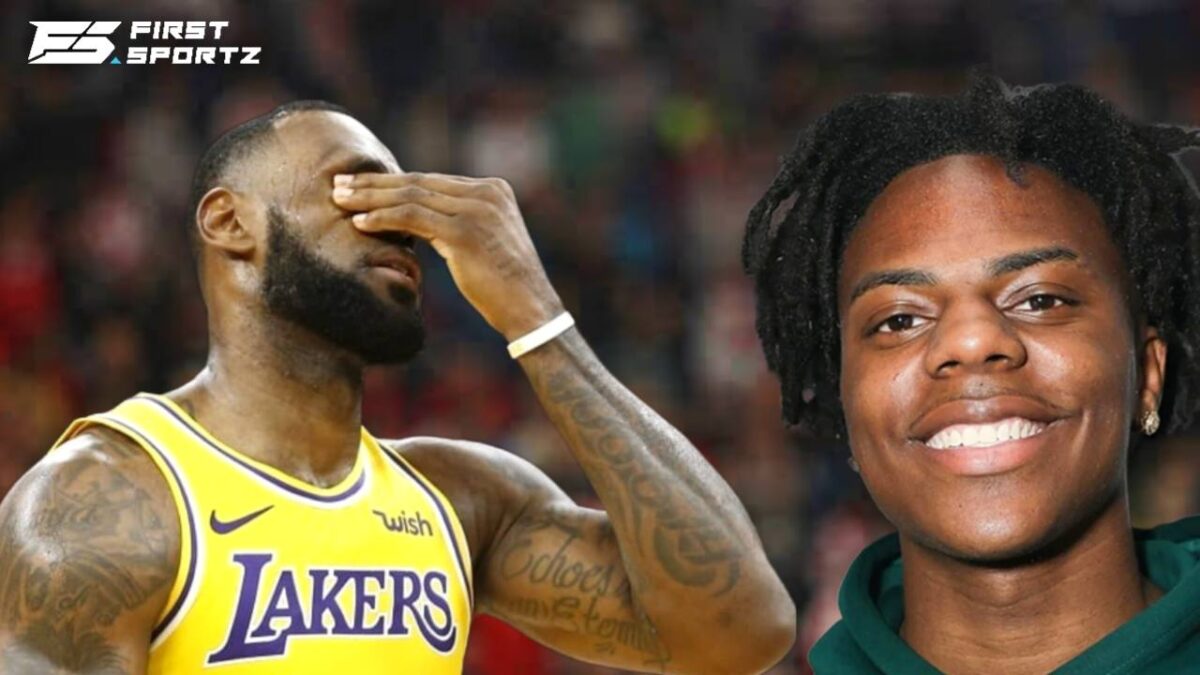WATCH: Sitting courtside, IShowSpeed bizarrely sings “You are my ...
