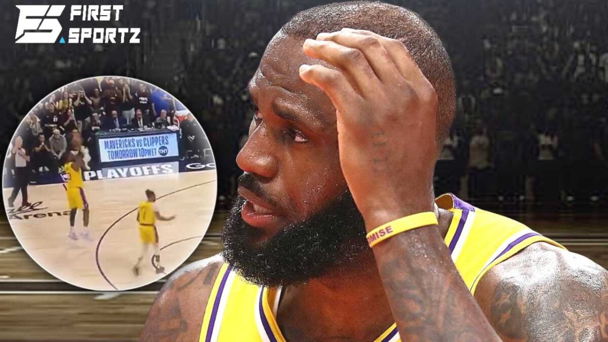 LeBron James's CRUCIAL three-point miss is going viral as Lakers blow ...
