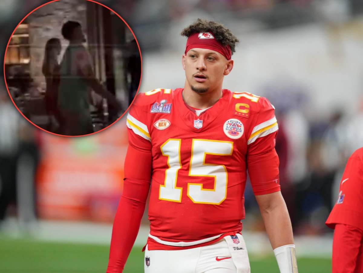 WATCH: Patrick Mahomes runs into 'wild' Raiders fans at a restaurant ...