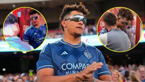 WATCH: Patrick Mahomes links up with Lionel Messi before Inter Miami's ...