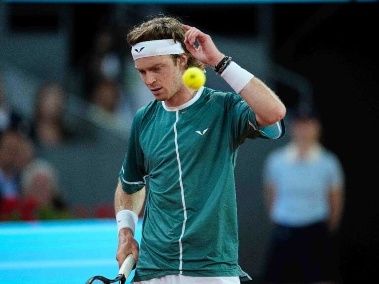 "I was thinking it’s over…" Andrey Rublev admits being 'super angry ...