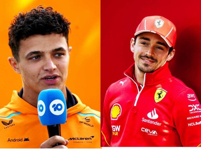 Lando Norris claims it will be 'very difficult to beat Ferrari' after Charles Leclerc secured ...