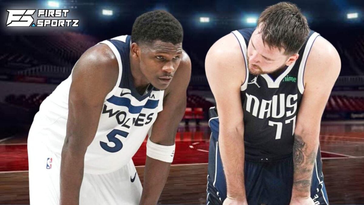 Luka Doncic refuses to reveal VIRAL words to Anthony Edwards after giving 'Devin Booker' treatment