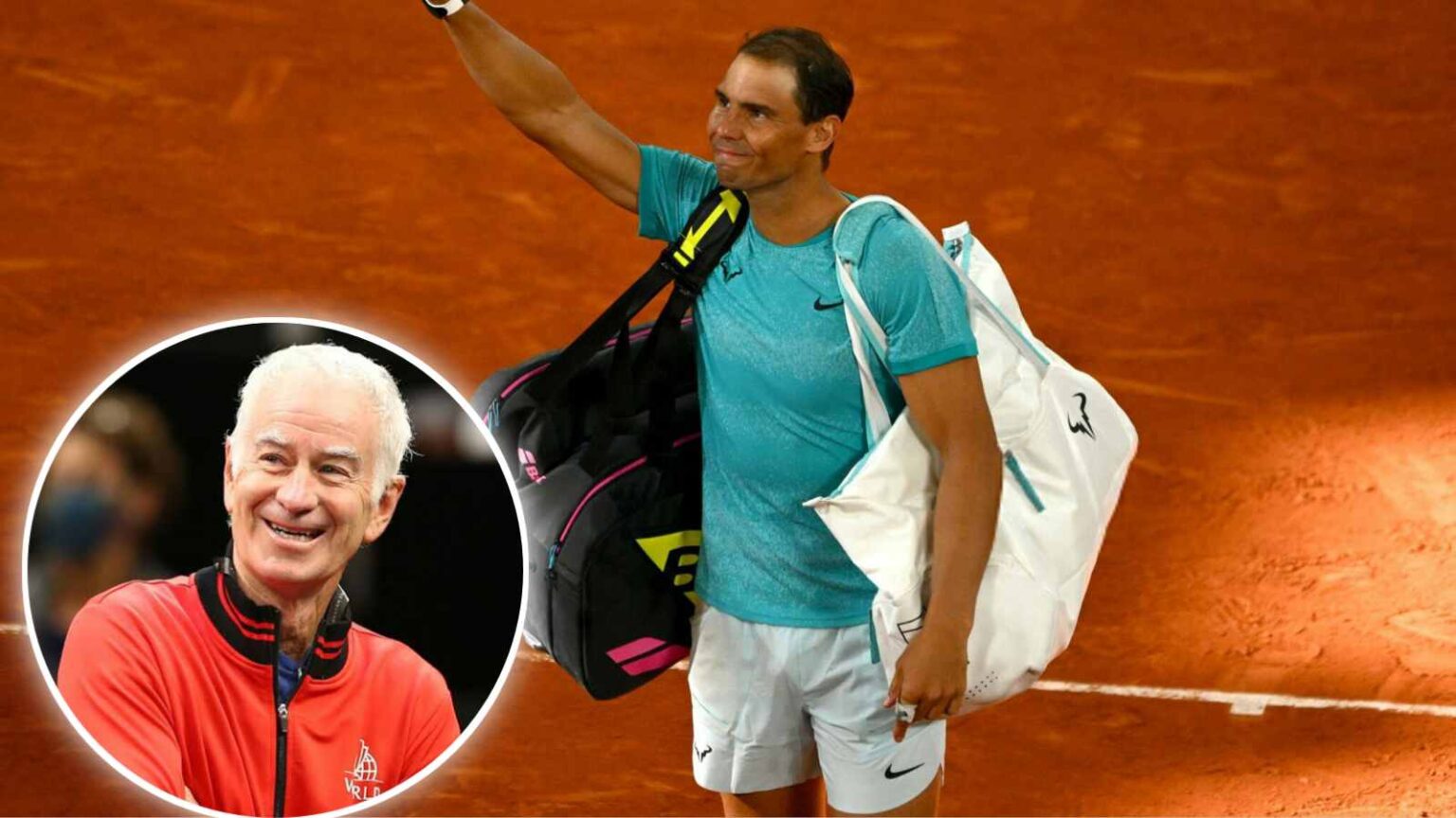 "No one should be telling him what to do,” John McEnroe hits back at critics telling Rafael ...