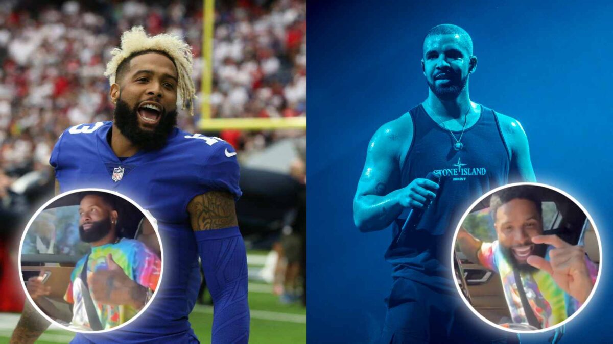 Drake And Odell : Odell Beckham Jr. breaks silence on viral Drake dance ...
