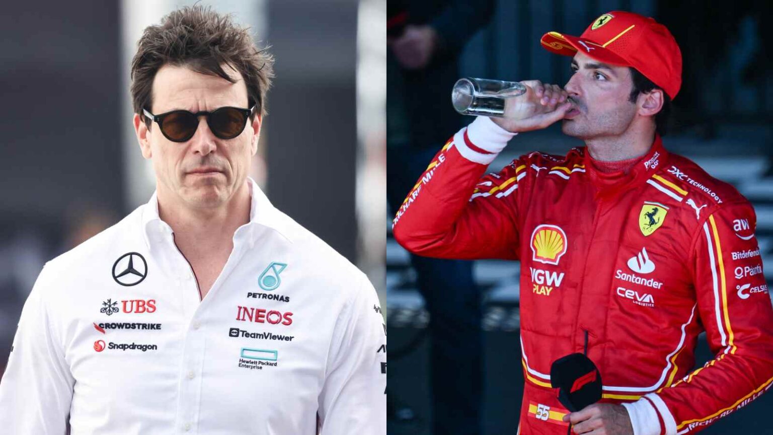 "Focus on young drivers," Toto Wolff publicly rules Carlos Sainz out of ...