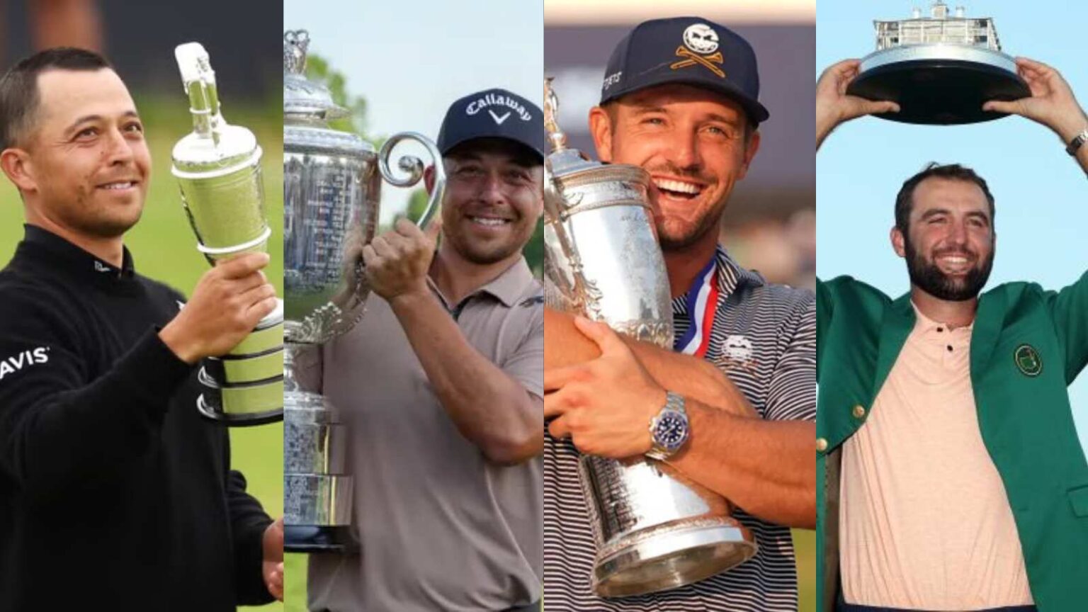 Who has won the MAJOR Championships in 2024? Here is all the winner's list