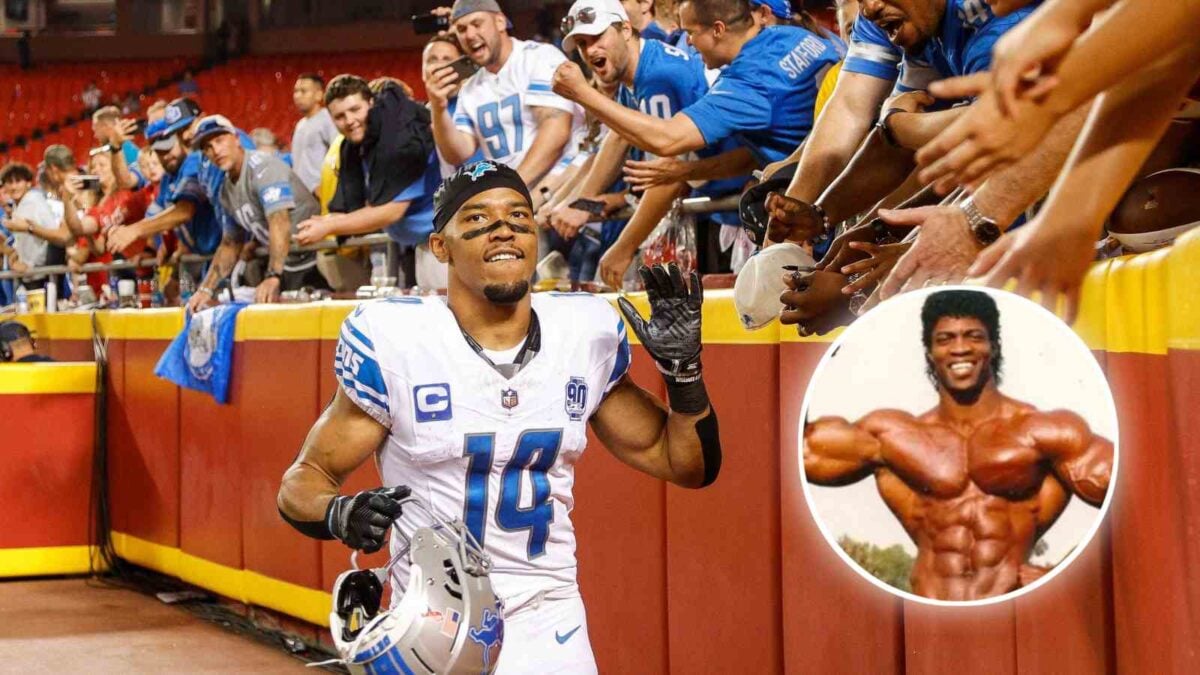 "I'm freaking Mr.Universe," Amon-Ra St. Brown's father John Brown reveals the secret behind his ...