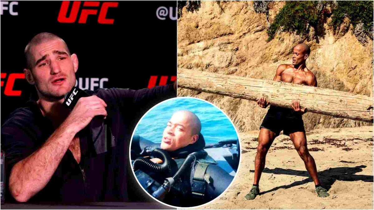 Ex-Navy Seal David Goggins calling out Sean Strickland for 'Hell Week ...