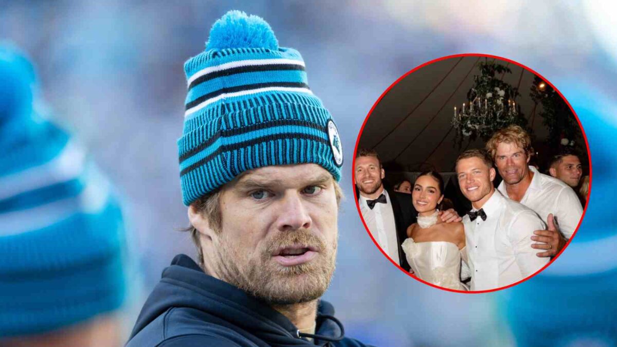 Visual of 'totally wasted' Greg Olsen from Christian McCaffrey's ...