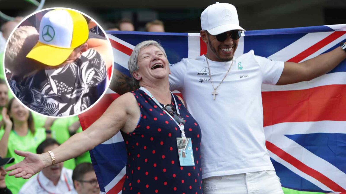 WATCH: Lewis Hamilton gives a heartfelt hug to Mother after emotional ...