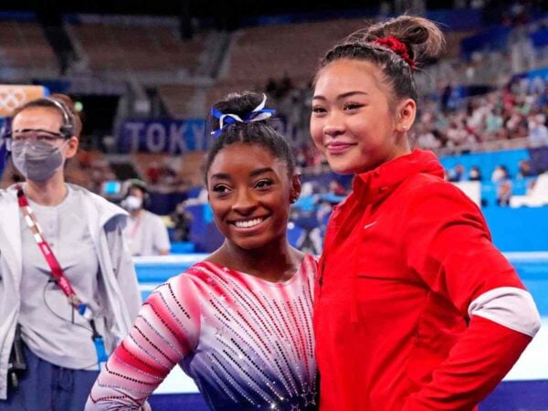 “Lot of weight on our shoulders,” Simone Biles and Suni Lee ready for ...