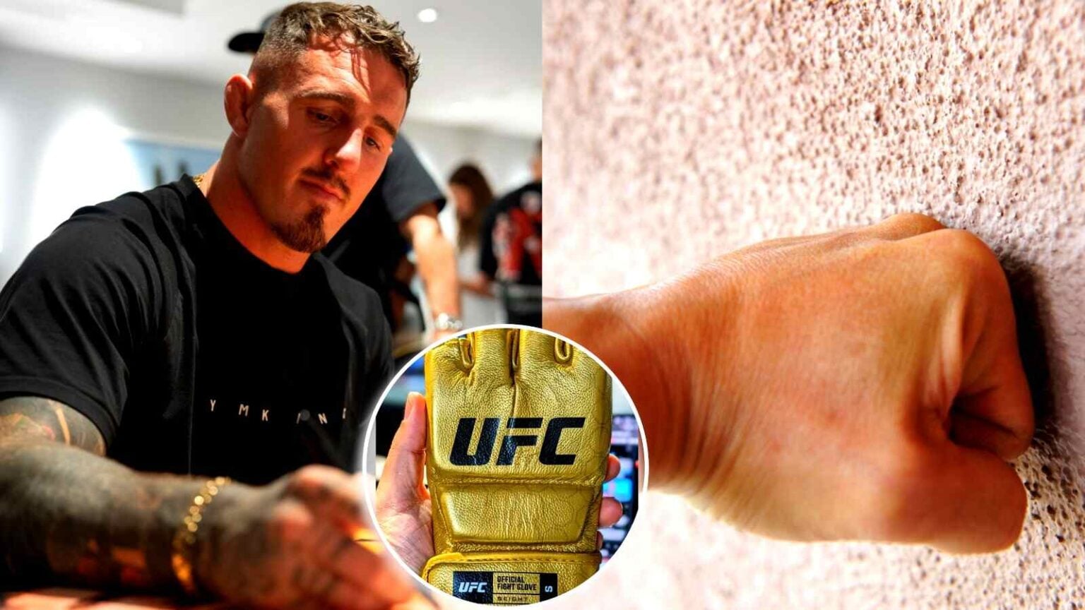 UFC 304's Tom Aspinall reveals his favorite iconic photo between Alex ...