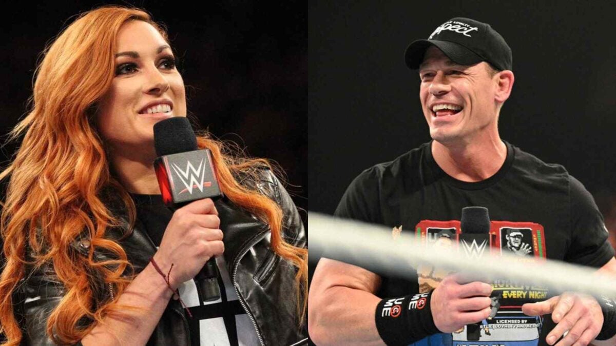 Becky Lynch heaps massive praise on John Cena amidst uncertainty ...