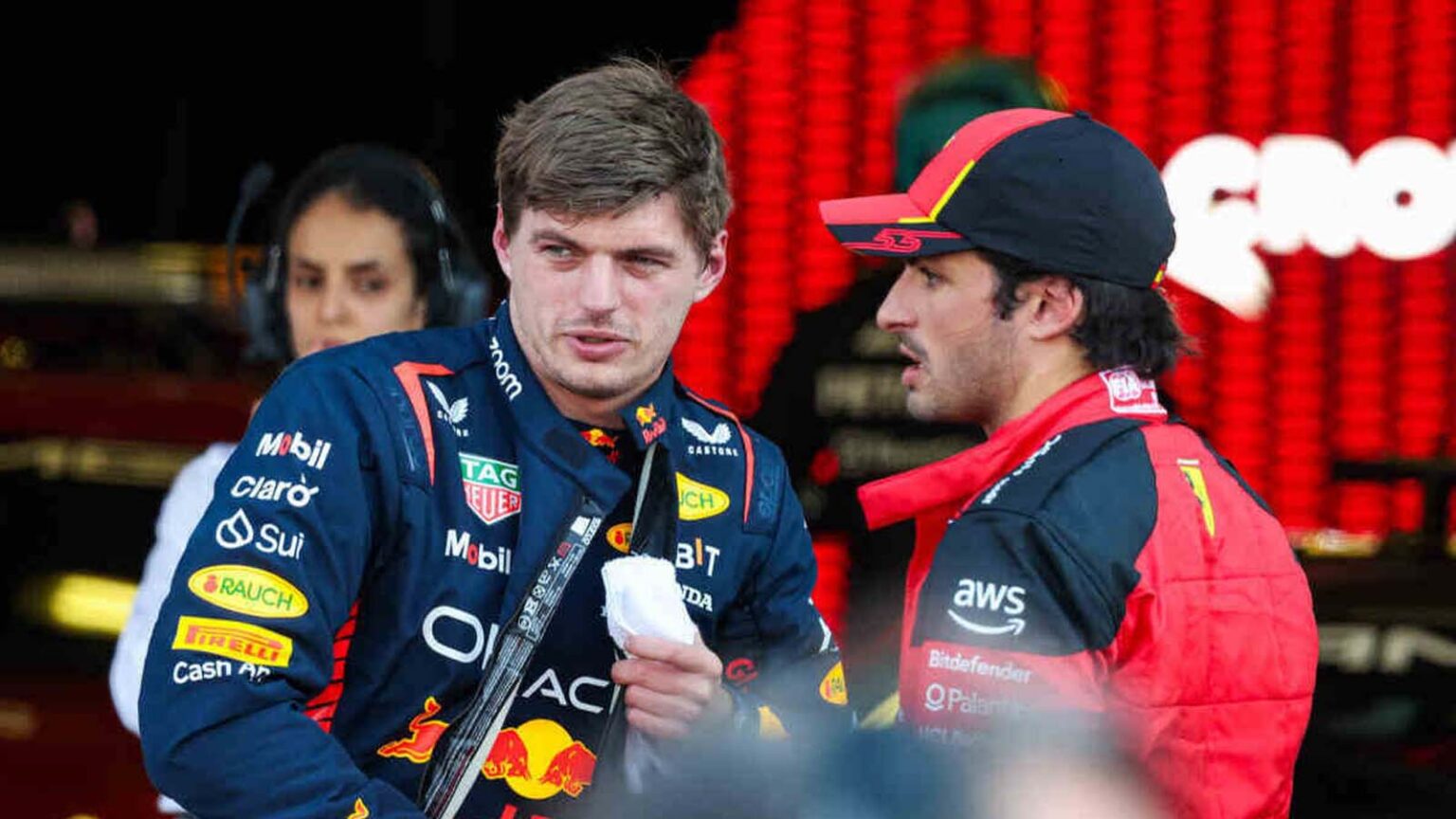 Carlos Sainz happy to have 'surprised' Max Verstappen by clinching the ...