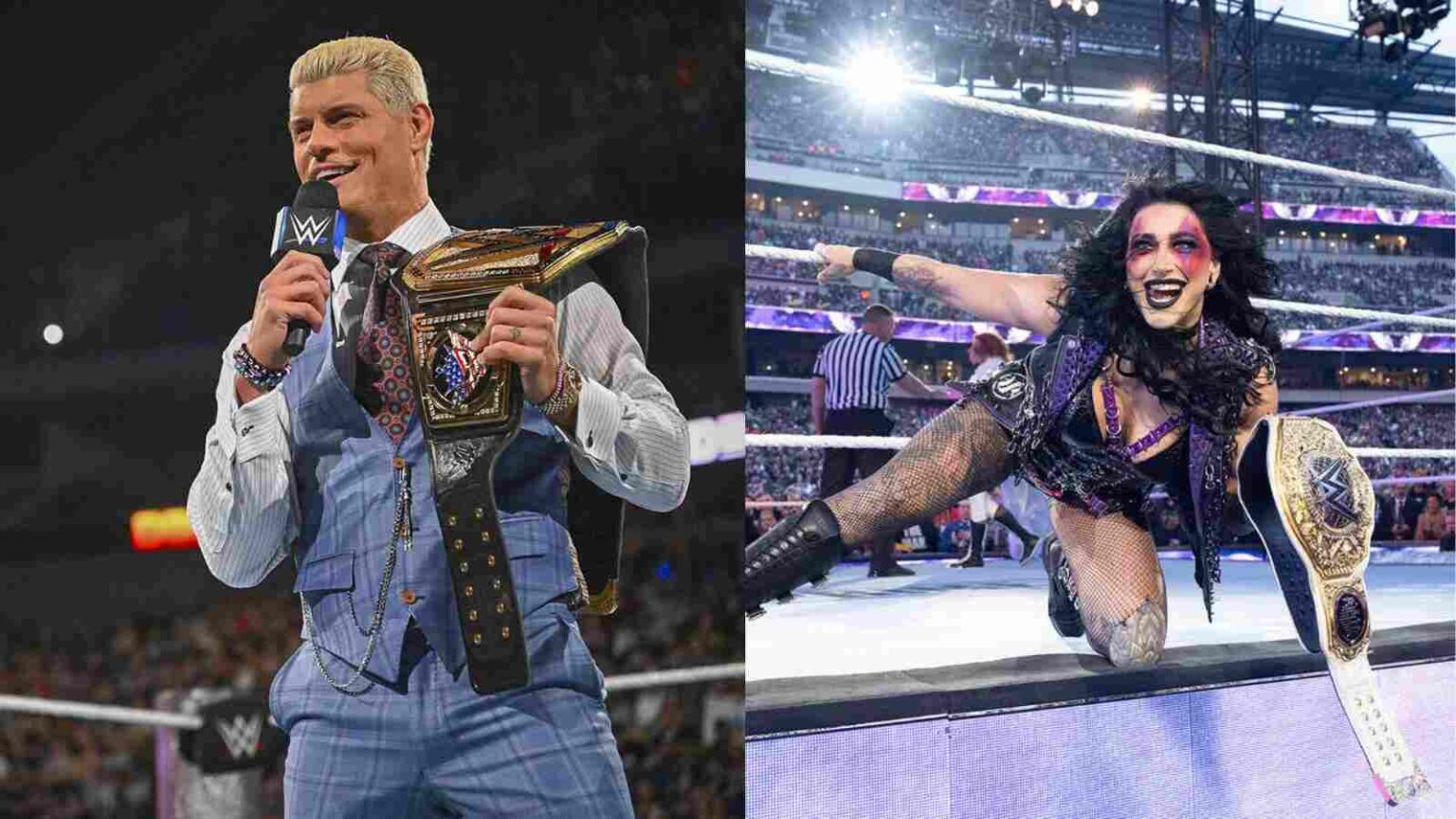 Cody Rhodes thanks Rhea Ripley for delivering a special gift to him ...