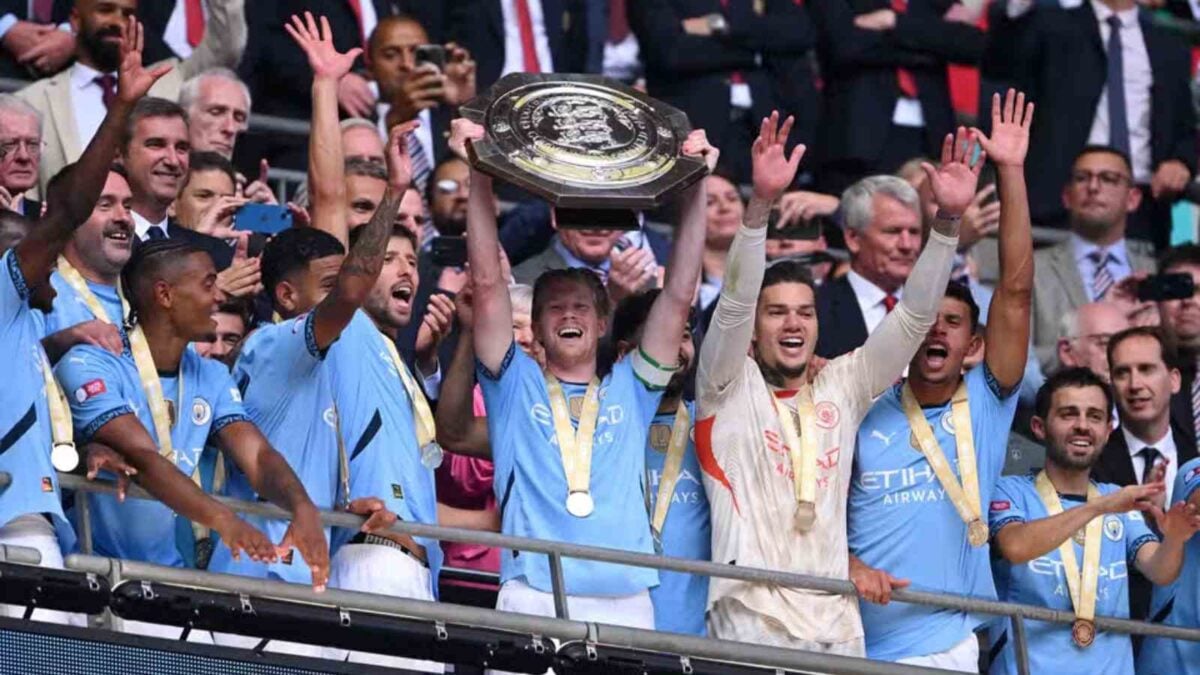 Manchester City claim bragging rights in Community Shield after nerve ...