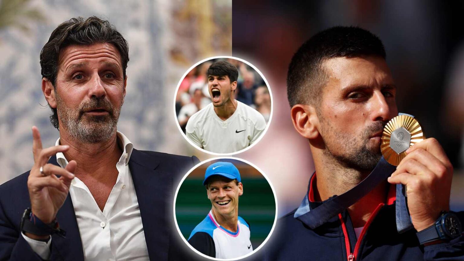 "I think that hit Novak’s ego," Patrick Mouratoglou believes Alcaraz and Sinner's rise to the ...