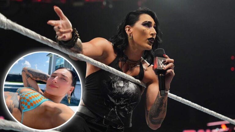 "Dammit Rhea, you are married"- Wrestling fans go bonkers as Rhea ...