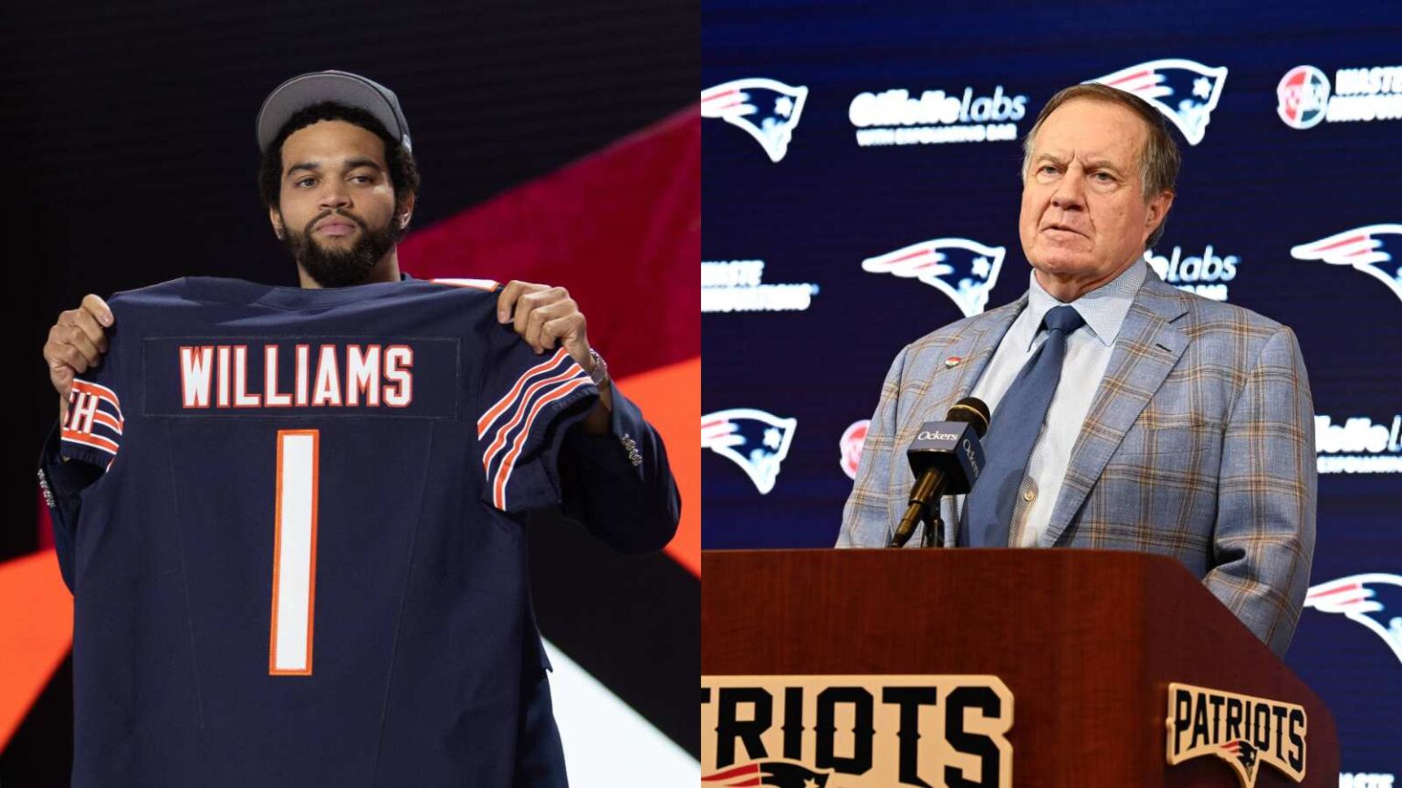 Bill Belichick is far from impressed with Caleb Williams' outing for ...